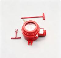 China Marine Emergency Fire Alarm Button DK7-1/2 IP56 Nylon Round Switch with Air/Oil Cut-off From Mainland China for sale