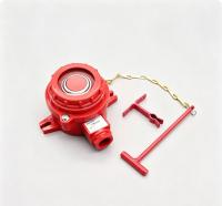 China Marine Emergency Fire Alarm Button DK7-1/2 IP56 Nylon Round Switch with Air/Oil Cut-off From Mainland China for sale