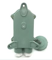China Supergen Japanese Marine IP56 Waterproof Socket with Switch 1 Outlet KZ-S2MR Nylon 250V 10A 3P 3-Hole 3-Pin 792808 for sale