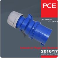 China Original Brand New PCE Typ 023 Industrial Plug with Socket Connector | 32A 250V 3-Pin IP44 Plastic | Austrian Import for sale