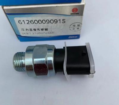 China Factory Original Weichai WP10 612600090915 Oil Pressure Sensor Diesel Engine Part with Plug Included 1.5 Year Warranty for sale