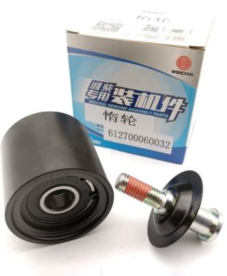 China Weichai Genuine WP13 Diesel Engine Belt Tensioner 612700060032 Idler Generator Piston Type Model 6H1 1 Year Warranty for sale