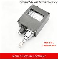 China YWK 50 C Type SPDT Pressure Controller & Small Marine Pressure Relay 1/2MPa 380V 3A IP44 for sale
