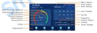 China Original Brand New Supergen Diesel Generator Control Panel FPC1000(M+D) 7-inch Color LCD Screen + USB + RS485 Plastic Material for sale