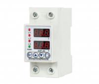 China CNLonQcom Single-Phase AC 12~230V Adjustable 40/63/80A Voltage OUPA AVP Relay Under-Voltage Protection LED Digital Display PC for sale