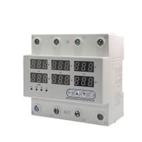 China CNLonQcom Single-Phase AC 12~230V Adjustable 40/63/80A Voltage OUPA AVP Relay Under-Voltage Protection LED Digital Display PC for sale