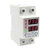 China CNLonQcom Single-Phase AC 12~230V Adjustable 40/63/80A Voltage OUPA AVP Relay Under-Voltage Protection LED Digital Display PC for sale