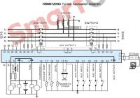 China SMARTGEN HGM6120N AMF 0.5kva 0.5A Rated Automatic Start Generator Controller Essential Part Efficient Engine Management for sale