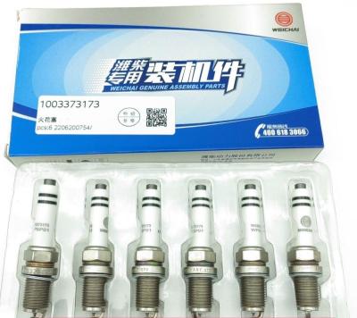 China Weichai Spark Plugs for Natural Gas Engine 4h1 Model 430/460 HP 1.5 Year Warranty Part Number 1003373173 China Origin 0.5kg for sale