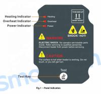 China SmartGen HT40MA Engine Heater for Various Engines with 16.4~25 L Displacement Generator Parts & Accessories for sale