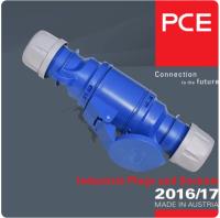 China Original Brand New Austrian PCE Industrial Plug Waterproof Socket Coupler Connector Plastic 220V-32A-3 Pins-IP44-Typ223 for sale