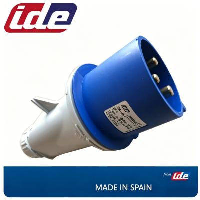China Spanish IDE Brand Industrial Plug, Socket and Connector 380V/220V 32A/63A for sale