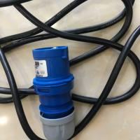 China C19-IEC309 Plug Server Power Cable 16A 3-Core 3m 1.5mm Imported PCE Industrial Plug for sale