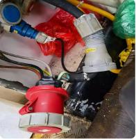 China Shore Power Ship Distribution Room PCE Industrial High-Current Plug Connector Socket 380V-125A-4 Core -- Typ244 for sale