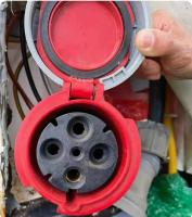 China Shore Power Ship Distribution Room PCE Industrial High-Current Plug Connector Socket 380V-125A-4 Core -- Typ244 for sale