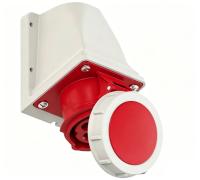 China PCE Industrial Waterproof Plastic Surface-Mounted Socket Fixed Welding Machine Female 380V-16A-5 Pin-IP67-Typ1152 for sale