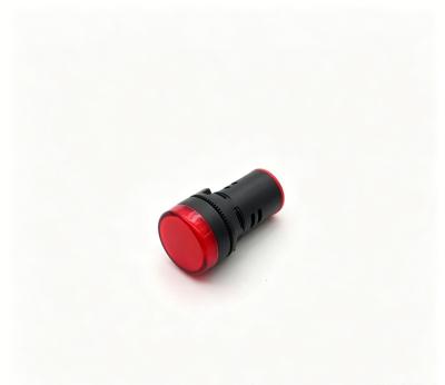 China Red LED Cool White Wire Waterproof Industrial Use Pilot Lamp AD16-22DS 110V Buzzer 22mm Mounting Hole Plastic IP20 30000 Hours for sale