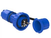 China PCE IP68 Waterproof Immersion Grade Plug and Socket Connector 250V 16A 20051-B 20251-B for sale
