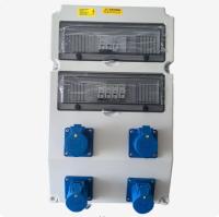 China PCE Industrial Plastic Socket Power Maintenance Box IP67 Rated 220V/380V Three Sockets Each Customizable According to Drawings for sale