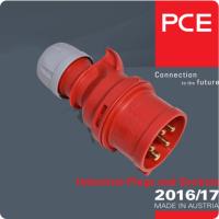 China Austrian Imported PCE Industrial Plastic Waterproof IP44 380V 5-Pin Injection Molding Machine Power Maintenance Box Socket for sale