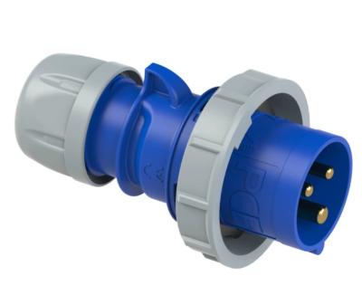 China PCE Industrial Waterproof and Explosion-proof Plugs for Vehicles and Vessels, 220V-16A-3-Core-IP67-Typ0132 for sale