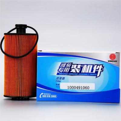 China Weichai Ruili Genuine Diesel Engine  Filter Element WP2.3N4.1N Tiger VN Tiger VH Original 1000491060 for sale