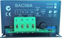 China SMARTGEN BAC06A-12V Silent Plastic Battery Charger for Generator Use 12V/6A with 90-280VAC 50/60Hz Made in China for sale