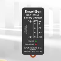 China Smartgen BAC1203VL High Quality Mini 12V 3A ABS Material Battery Charger Intelligent Floating Charge Lead-Acid Marine Diesel for sale