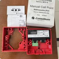 China Consilium 5200030-01A MCP-A IP23 Manual Fire Alarm Call Point Original Brand New Genuine Product High Quality for sale