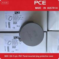 China Austria Imported PCE Panel-Mounted Fixed Industrial Waterproof Plastic Plug Protective Cover Fire Prevention 380V 32A 5-Core for sale