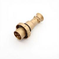 China Marine  Plug CTS3-2/15, High-Current Marine Watertight Plug, 32A 380V Plug and Socket for sale