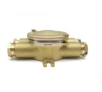 China Marine Copper Junction Box JXH202/402/412, Watertight Copper Box for Shielded Cables, 250V 16A for sale