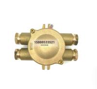 China Marine Copper Junction Box JXH202/402/412, Watertight Copper Box for Shielded Cables, 250V 16A for sale