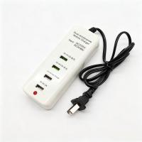 China Marine Car AC/DC Dual-Use Phone Charger, 24V/220V Battery Compatible, 4-Port USB Fast Charger for Android & IOS for sale