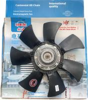 China Quanchai 7-Blade Silicone Oil Engine Suction Fan 430mm Diameter for Gasoline Model No. 3408520820003 1 Year Warranty 1kg for sale