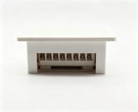 China Marine 4-way & 8-way Cabin Terminal Box with Fuse, Model JXR10-8/4, Nylon Construction, 220V, 10A Fuse for sale