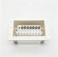 China Marine 4-way & 8-way Cabin Terminal Box with Fuse, Model JXR10-8/4, Nylon Construction, 220V, 10A Fuse for sale