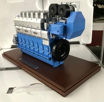 China Original Brand New Weichai Genuine WEICHAI WH28 Series Marine Engine, Large Engine Alloy Generator Model, Scale 1:20 for sale