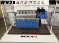 China Original Brand New Weichai Genuine WEICHAI WH28 Series Marine Engine, Large Engine Alloy Generator Model, Scale 1:20 for sale