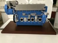 China Original Brand New Weichai Genuine WEICHAI WH28 Series Marine Engine, Large Engine Alloy Generator Model, Scale 1:20 for sale