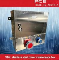 China Marine Shore Power IP67 Anti-Corrosion 316L Stainless Steel Inspection Box PCE 63A Industrial Socket MCCB Leakage Protector for sale