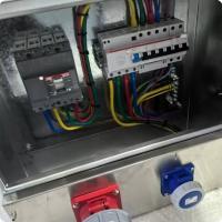 China Marine Shore Power IP67 Anti-Corrosion 316L Stainless Steel Inspection Box PCE 63A Industrial Socket MCCB Leakage Protector for sale
