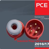 China Original Brand New Imported PCE Industrial Waterproof Plastic 3-Phase Plug Socket Connector 415V-32A-5-Pin-IP44 Typ 025 for sale