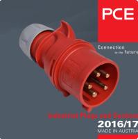 China Original Brand New Imported PCE Industrial Waterproof Plastic 3-Phase Plug Socket Connector 415V-32A-5-Pin-IP44 Typ 025 for sale