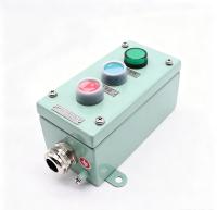 China Marine Steel Push Button Box AN3-03 Start-Stop Remote Control Switch, Illuminated Push  ZPB-3 Three Holes Three Positions for sale