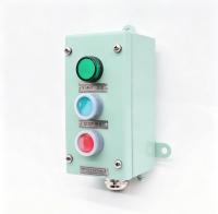 China Marine Steel Push Button Box AN3-03 Start-Stop Remote Control Switch, Illuminated Push  ZPB-3 Three Holes Three Positions for sale