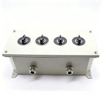 China CZXT-4SD Marine Cargo Hold Lighting Socket Box, CZXH-4SD Cargo Hold Light Control Box, Stainless Steel, IP56 Rating for sale