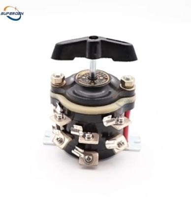 China Marine Changeover Switch, Combination Switch HZ10D-63P/4, 63A, Two Circuits, 4 Wires, 12 Terminals for sale