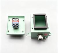 China AN1-01 Marine Metal Emergency Stop Push Button Box, ZPB-1 Single-Hole Waterproof Remote Control Switch for sale