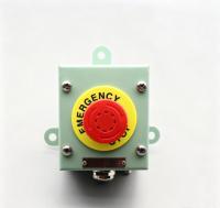 China AN1-01 Marine Metal Emergency Stop Push Button Box, ZPB-1 Single-Hole Waterproof Remote Control Switch for sale